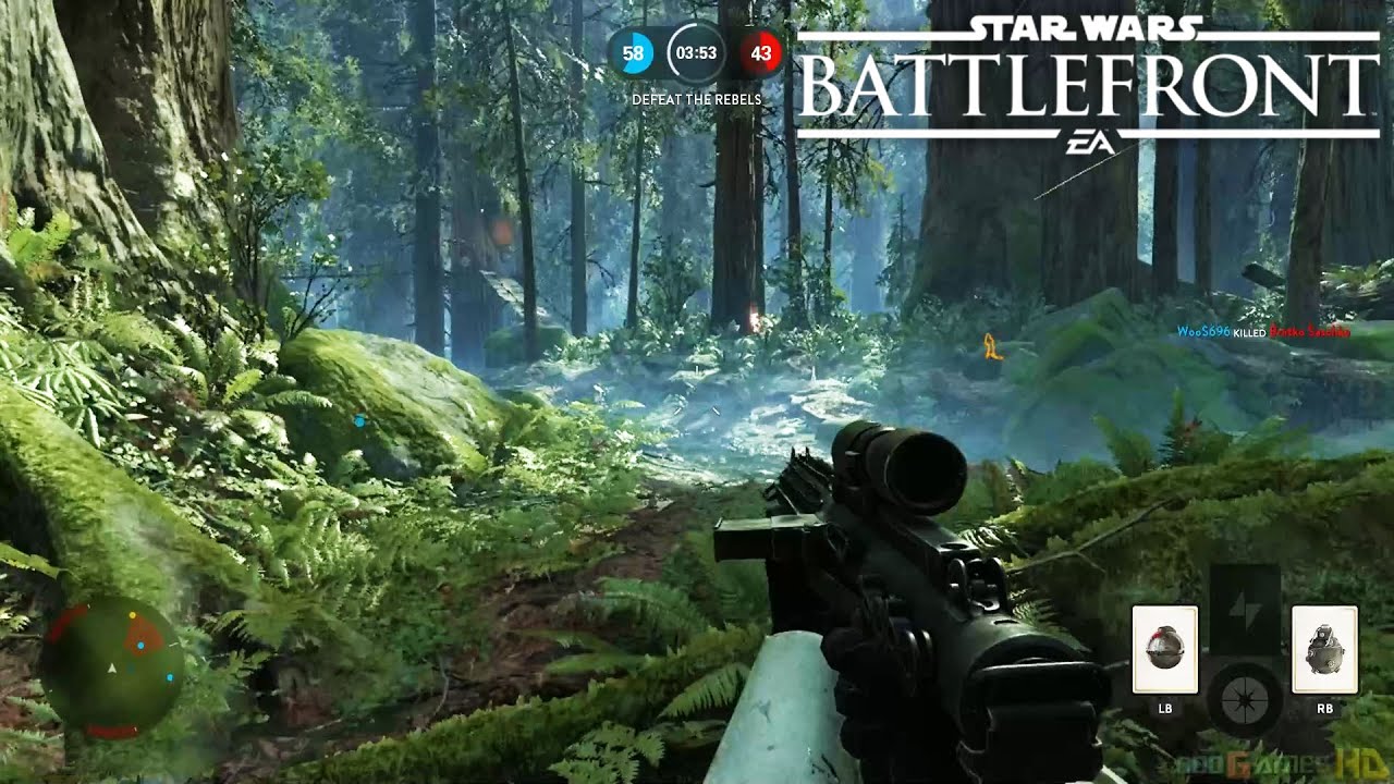 Star Wars Battlefront (2015) - Gameplay Xbox One PS4 60fps EA Access ...