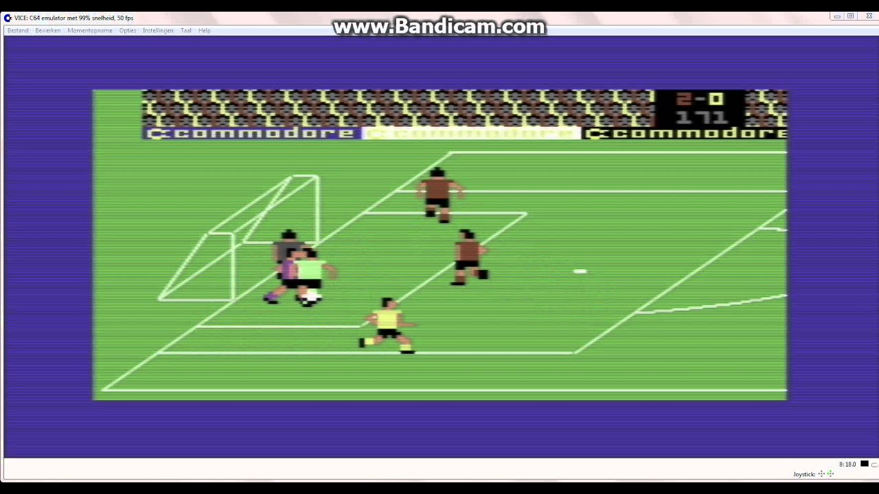 My first Fifa Commodore 64 - YouTube