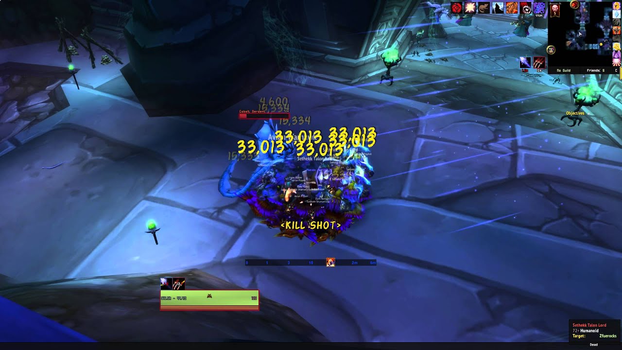 WoW: Sethekk Halls (Heroic) mount run - YouTube