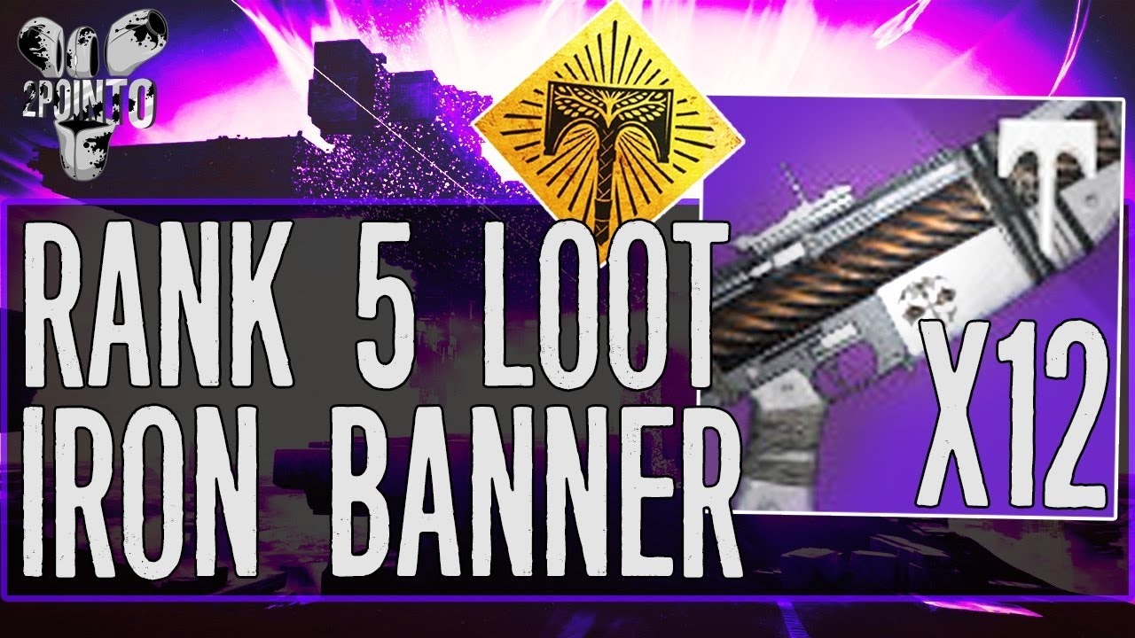 Destiny: IRON BANNER LOOT - INSANE 400 LOOT - RANK 5 REWARDS X3 (Rise ...