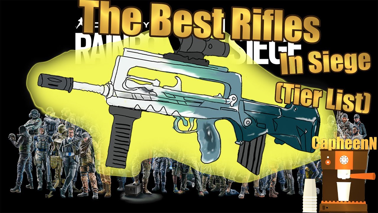 The Best Guns in Rainbow Six: Siege (Shadow Legacy) AR Tier List - YouTube