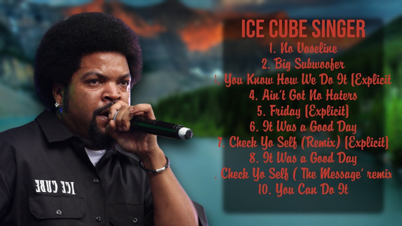 Ice Cube Singer-Year's unforgettable music journey-Prime Chart-Toppers ...