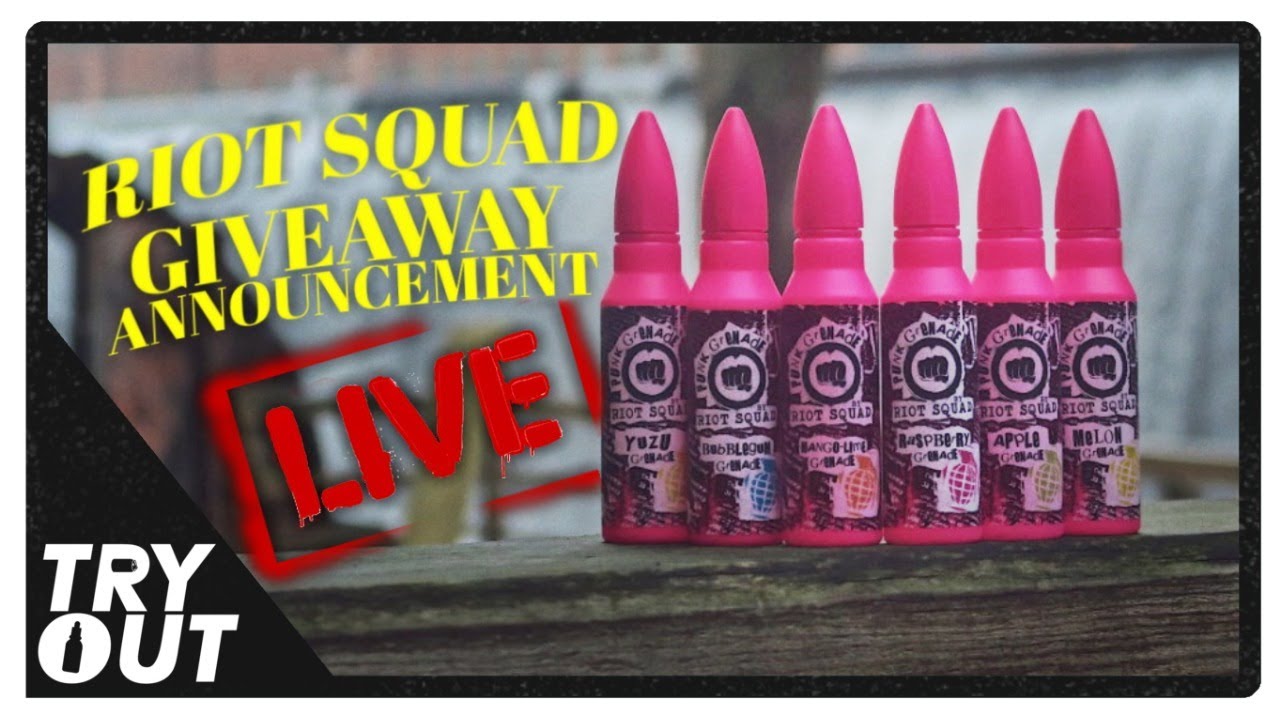 ANNOUNCING THE WINNER FOR RIOT SQUAD'S PUNK GRENADE SERIES! | Tryout ...