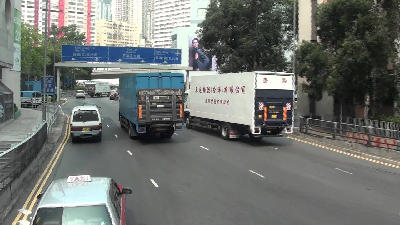 KMB S 3AV50 GC8347 @ 73X 荃灣(如心廣場) --- 城門隧道 - YouTube