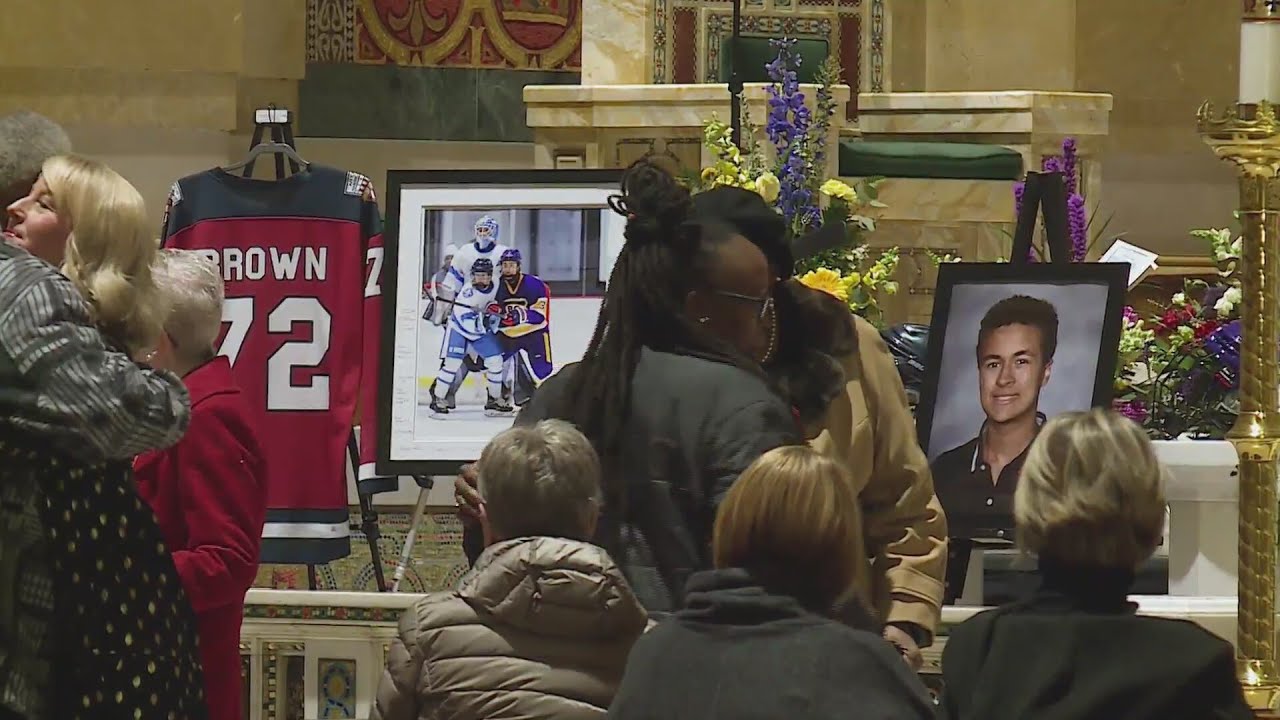 Goodbye, Brownie: Heartfelt farewell for Colin Brown - YouTube