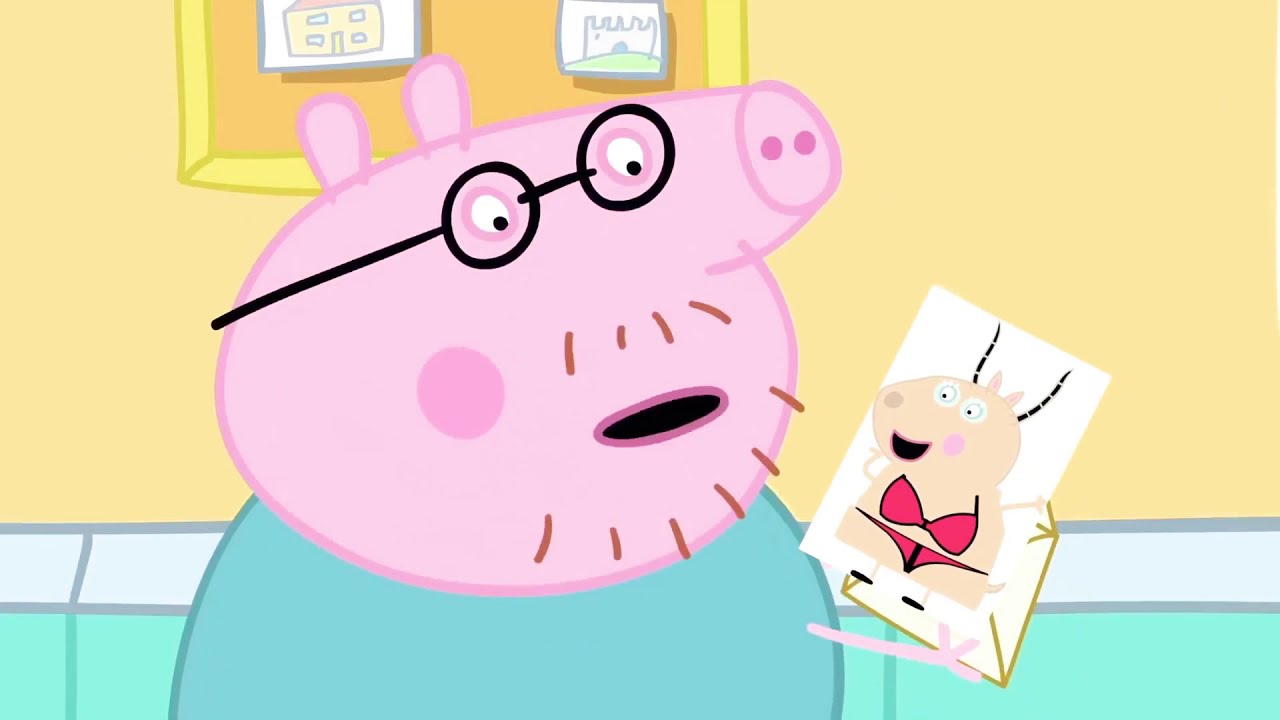 Peppa pig edit : Daddy pig cheats on mommy pig 😳 - YouTube
