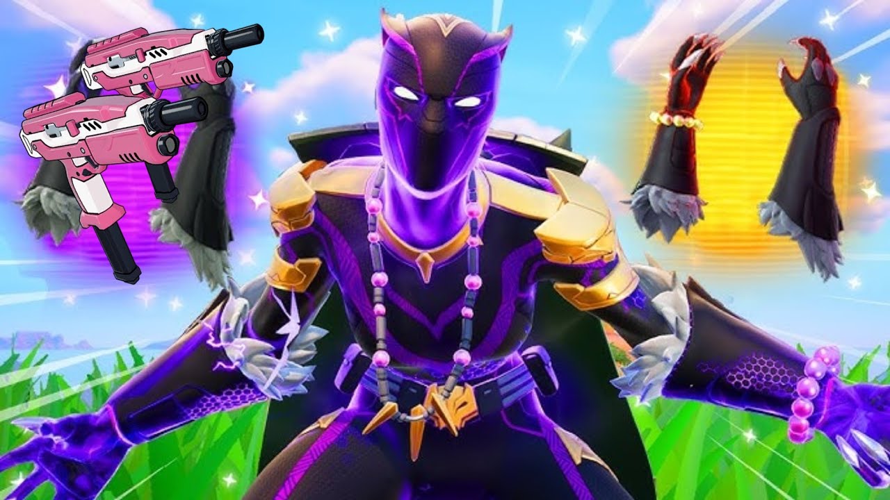 The *SHURI CLAWS & GWENPOOL MYTHIC SMG* ONLY Challenge in Fortnite ...