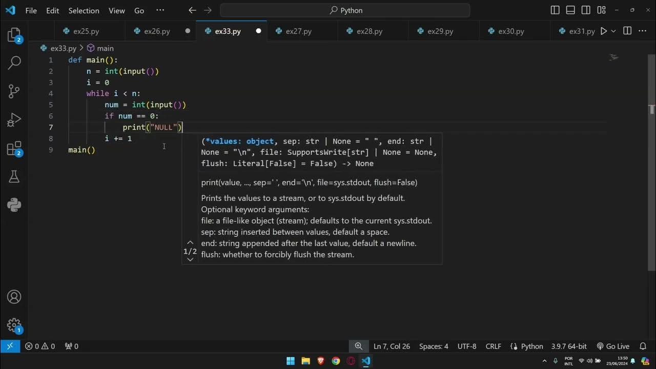 Exercício 1074 - Par ou Ímpar - Resolvido em Python - Beecrowd - YouTube
