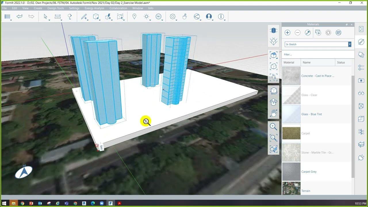 Autodesk Formit Software_Part 9 (Import Background Map) - YouTube