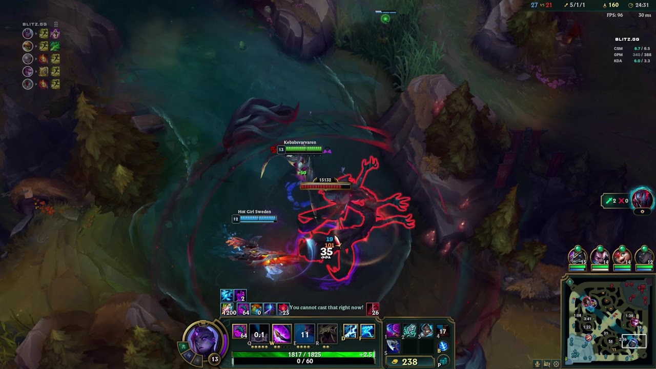 Jätte liten League of Legends match så jonas kan få sova i tid - YouTube