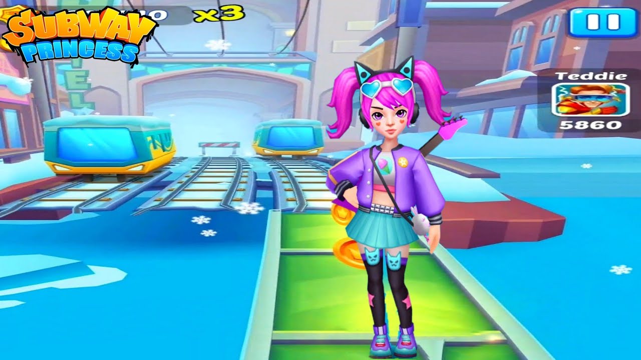 New Character UNLOCKED!!! Subway Princess Runner Game - Fun Android/iOS ...