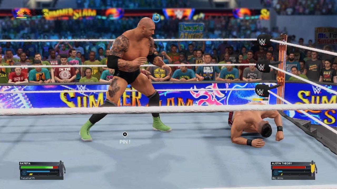 WWE 2K23 MY Bastita vs Big_Kildo Austin Thoery - YouTube