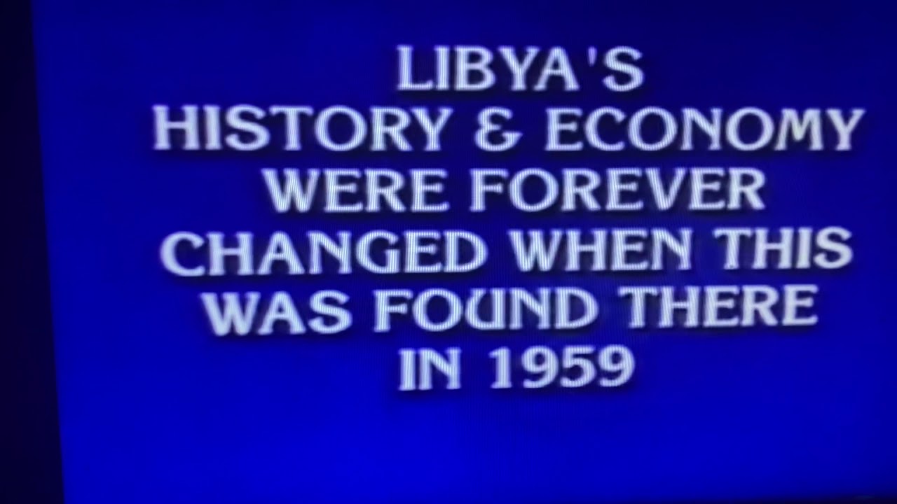 Jeopardy Round 2 (Part 1)(April 15, 2009) - YouTube