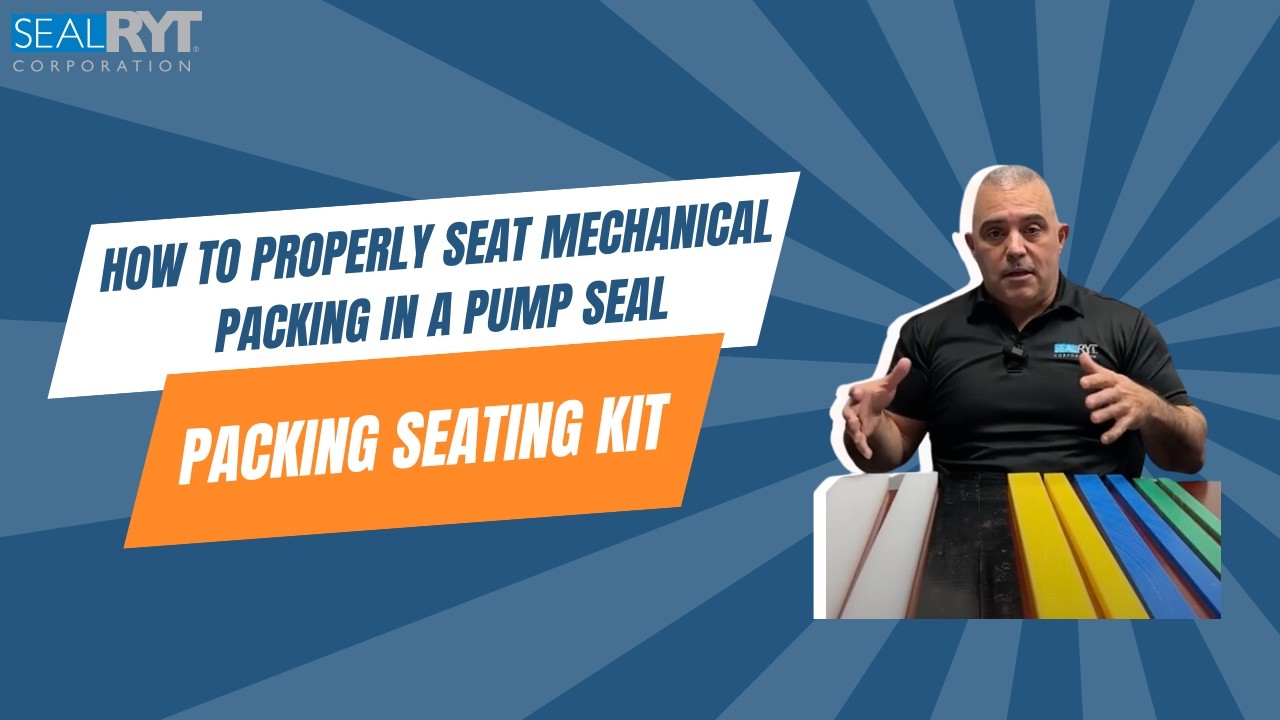 How to Properly Seat Mechanical Packing in a Pump Seal - YouTube