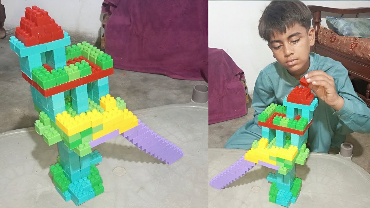 How to Make House with Blocks | How to build a house on tree | How to ...