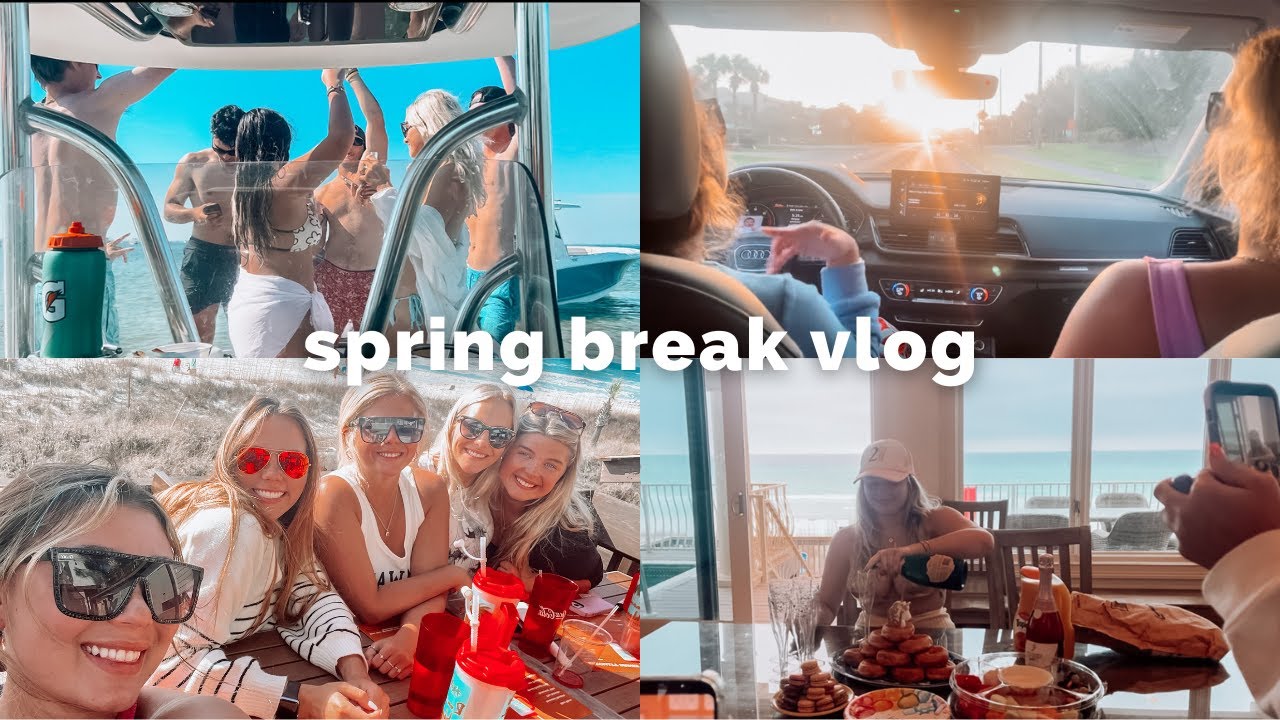 SPRING BREAK VLOG + 21st birthday - YouTube