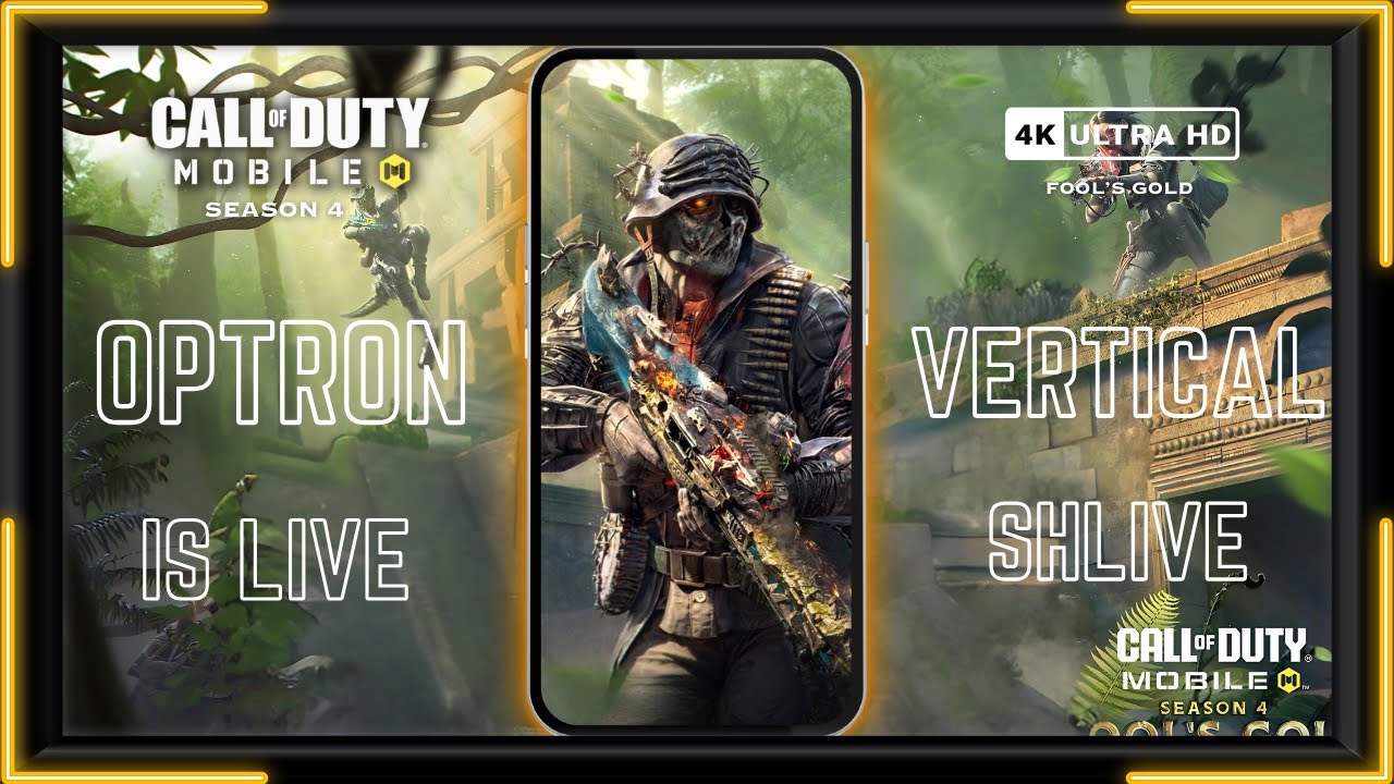 CODM SEASON 4 UPDATE FOOL'S GOLD | CALL OF DUTY MOBILE VERTICAL LIVE ...