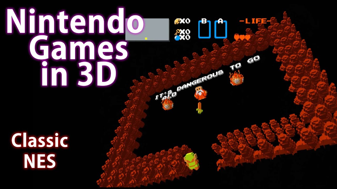 Playing Classic Nintendo Games in 3D On A PC! - YouTube