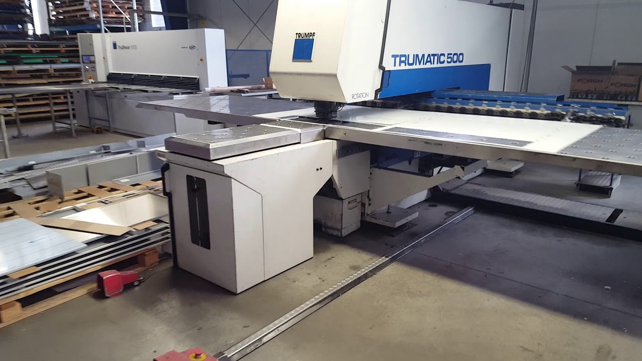 4051152 - TRUMPF TC 500 R - Bästlein GmbH - Teil 6 - YouTube