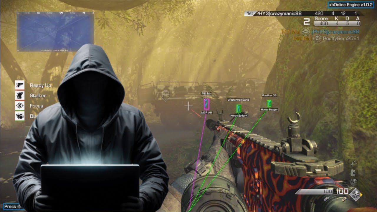 I Fought The Biggest Hacker In COD Ghosts.. - YouTube