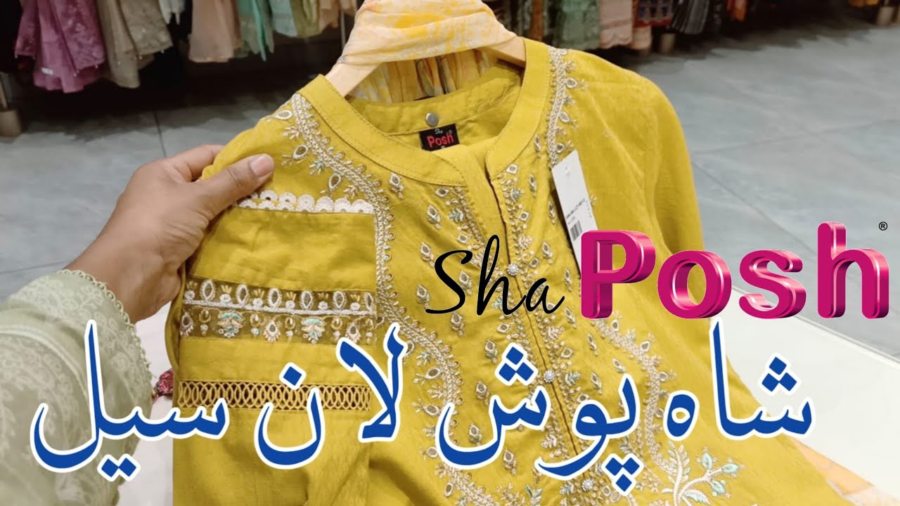 Sha Posh Sale Today || sha posh fancy dresses 2024 - YouTube