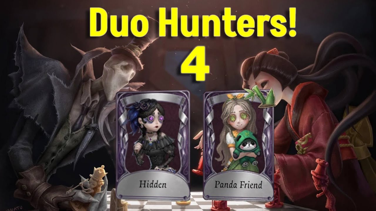 Duo Hunter | Hidden + Panda Friend | Duo Hunter Gameplay | Identity V ...