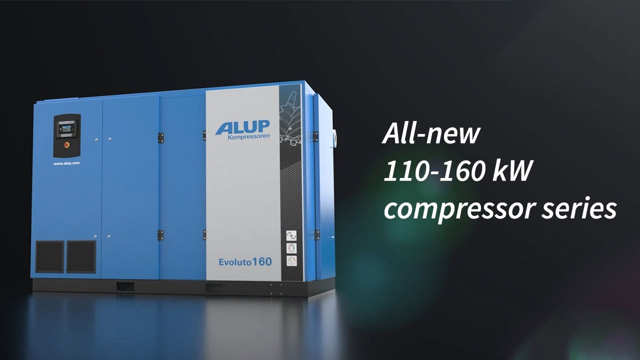 ALUP Kompressoren | All-new 110-160 kW compressor series | Coming this ...