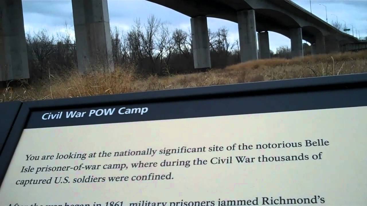 Belle Isle Civil War POW Camp in Richmond, VA - YouTube