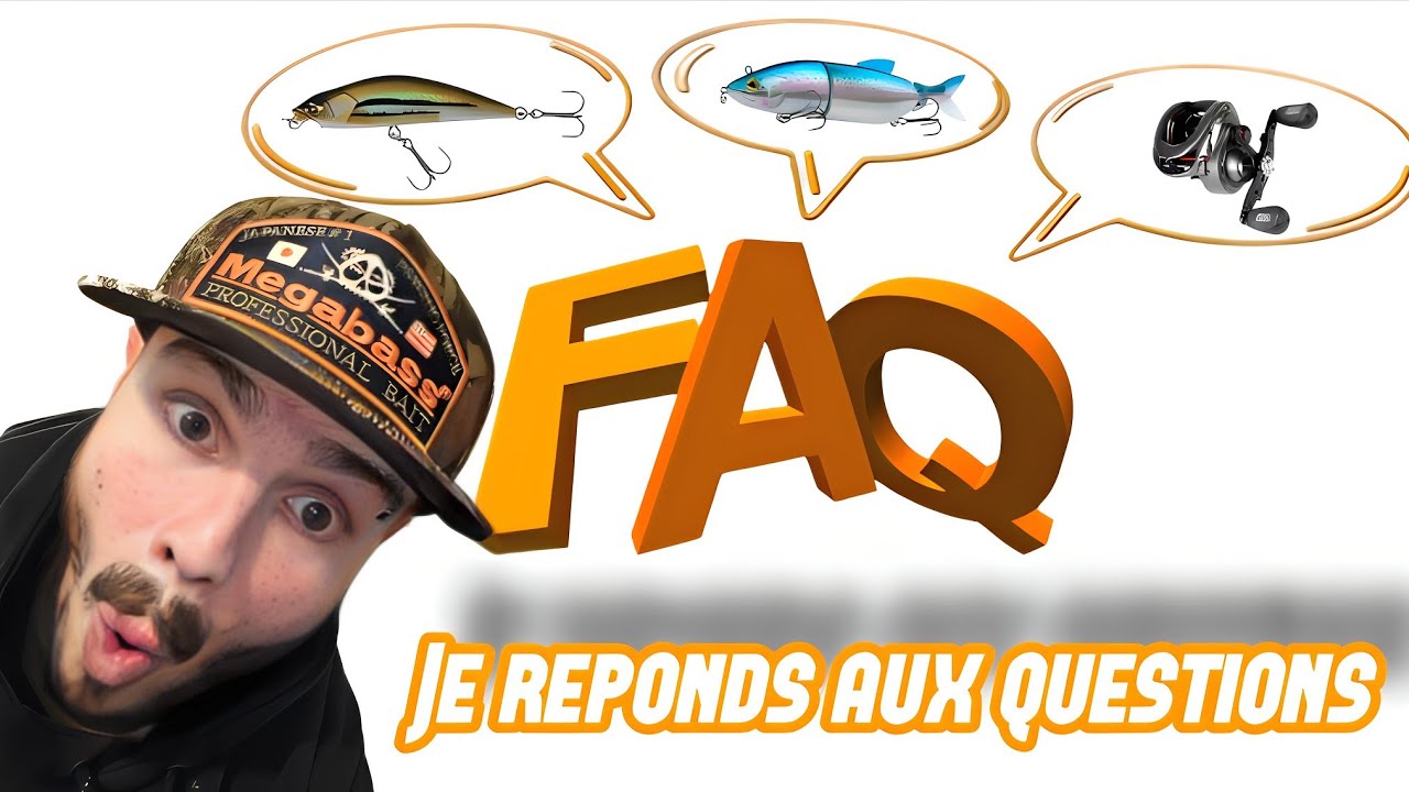 je réponds aux questions sur la pêche et autres 😱 petit FAQ entre nous ...