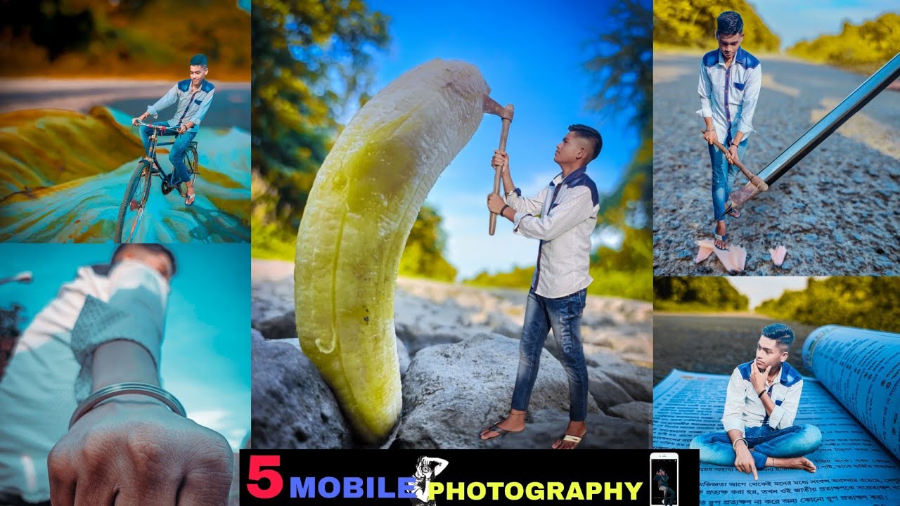TOP 5 CRAZY MOBILE PHOTOGRAPHY TRICKS With PHONE CAMERA - YouTube