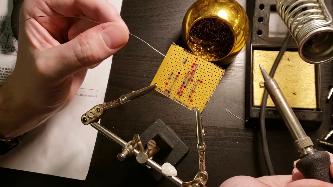 Protoboard Build Soldering Time Lapse - YouTube