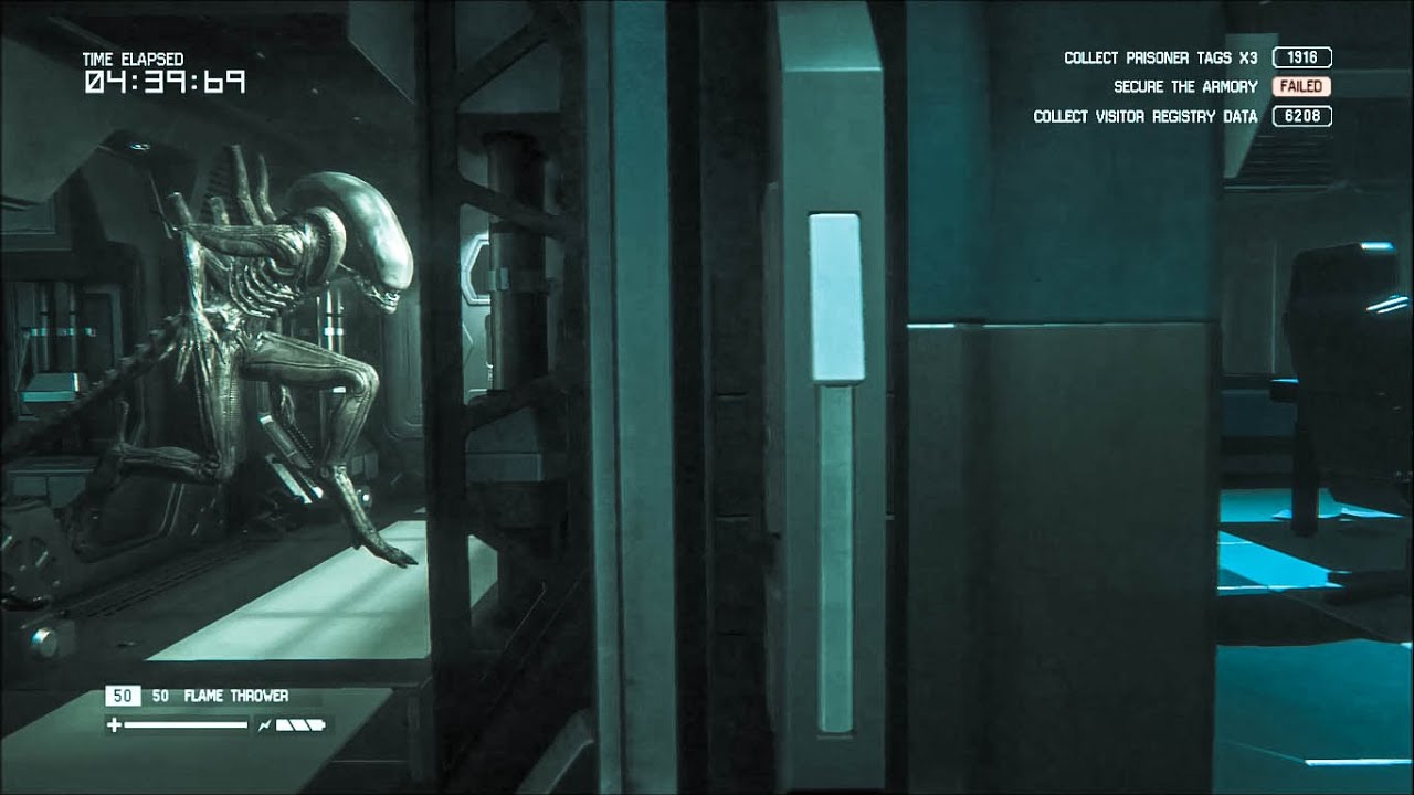 Alien Isolation Damage Control, Challenging Encounters - YouTube