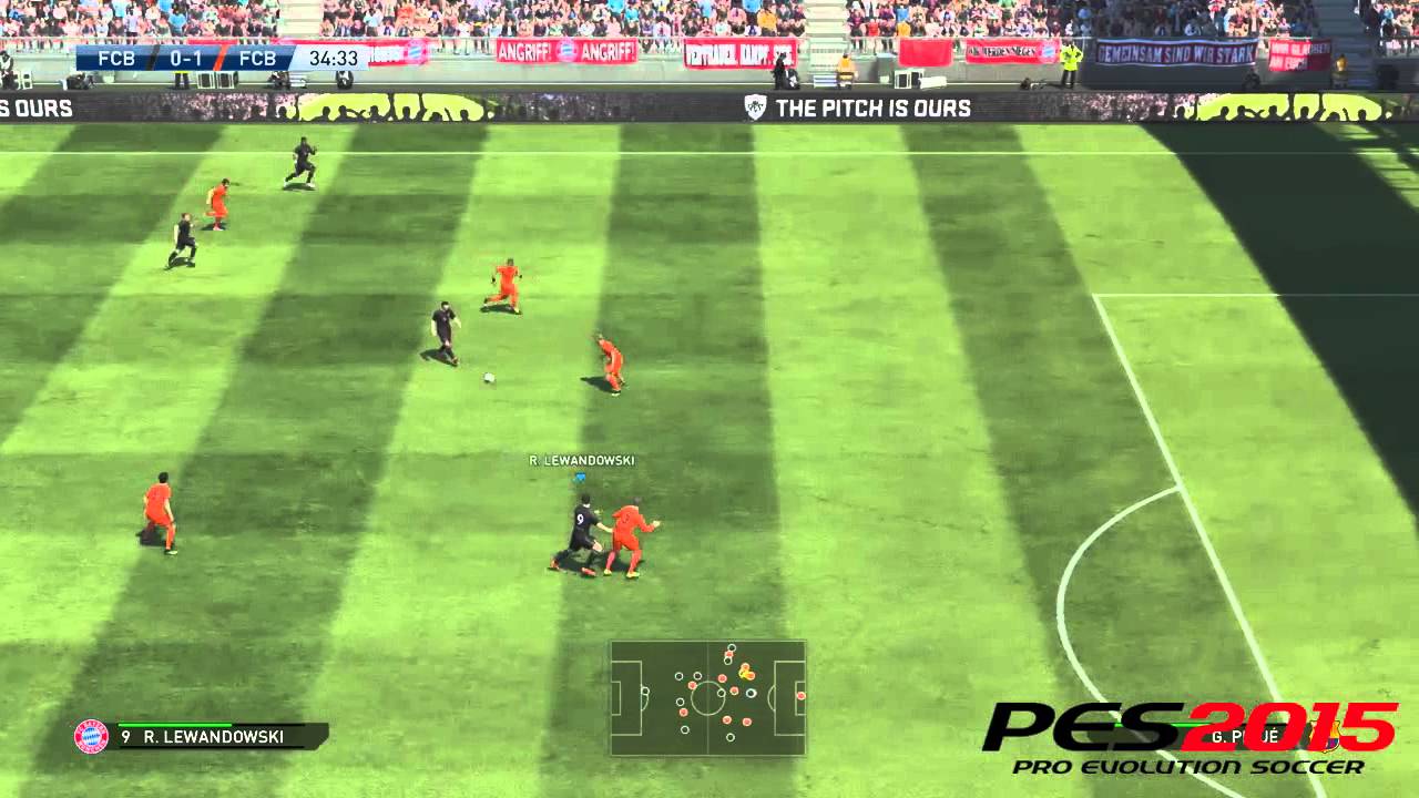 FIFA 15 vs PES 2015: Gameplay - YouTube