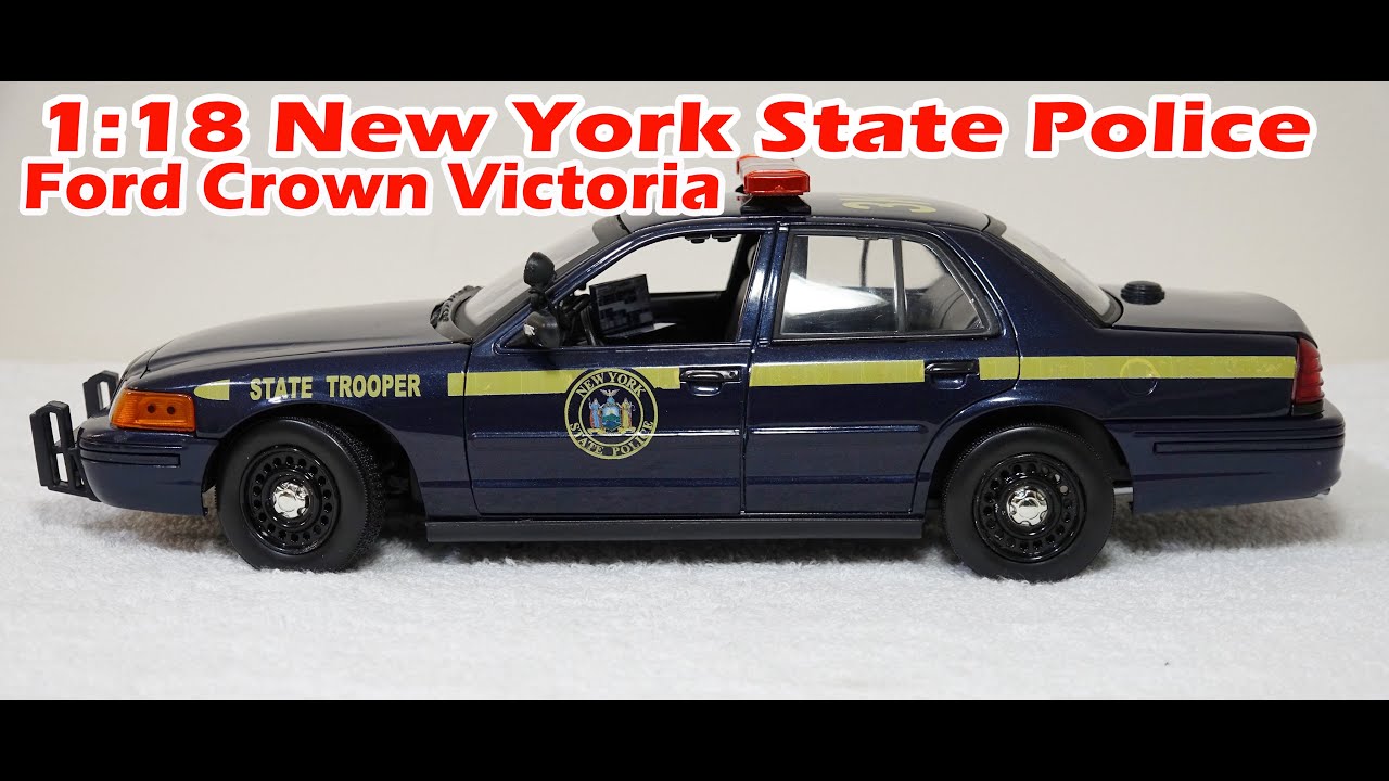 NEW YORK STATE POLICE FORD CROWN VICTORIA - YouTube