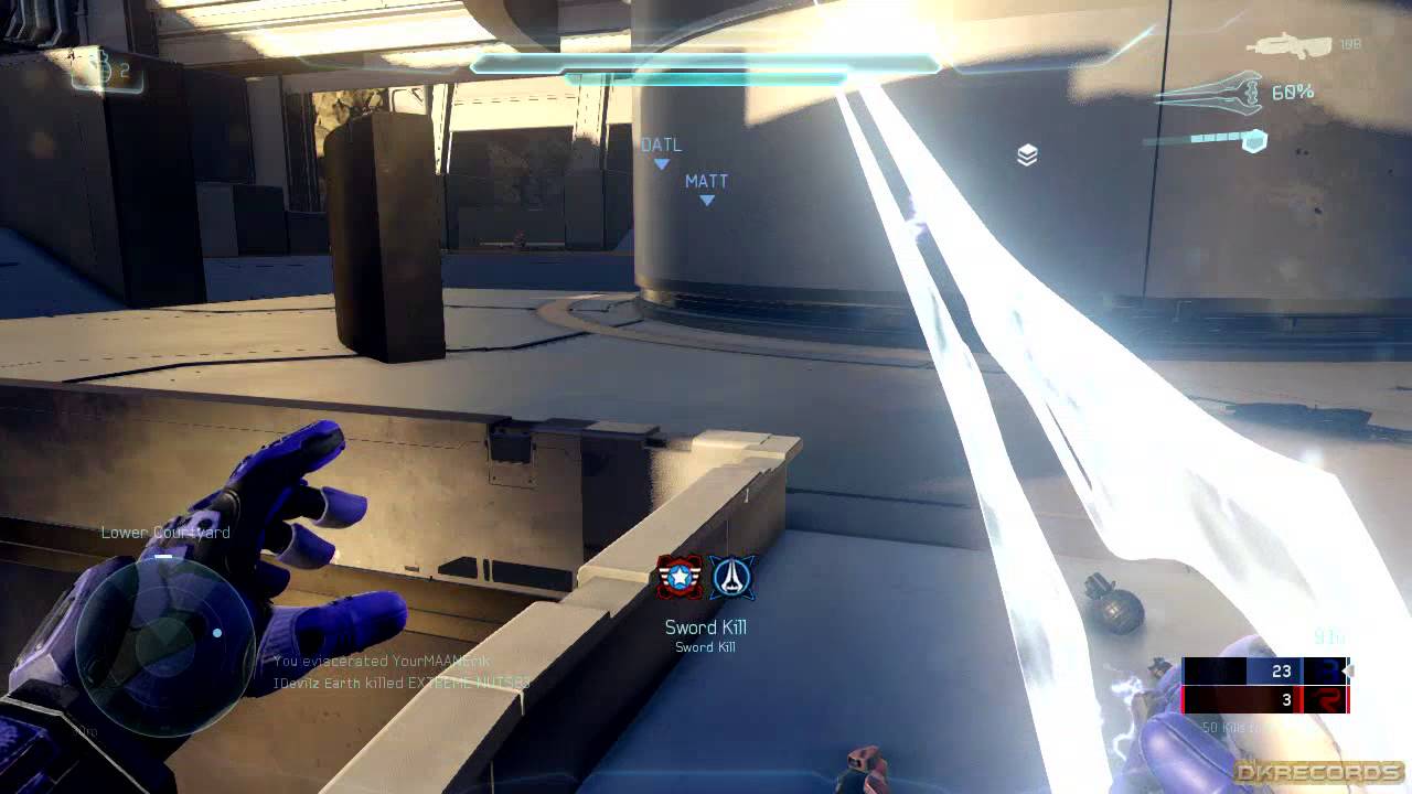 DKRecords - Sword (Gameplay) Halo 5 Beta - Orion (Slayer) 60FPS - YouTube