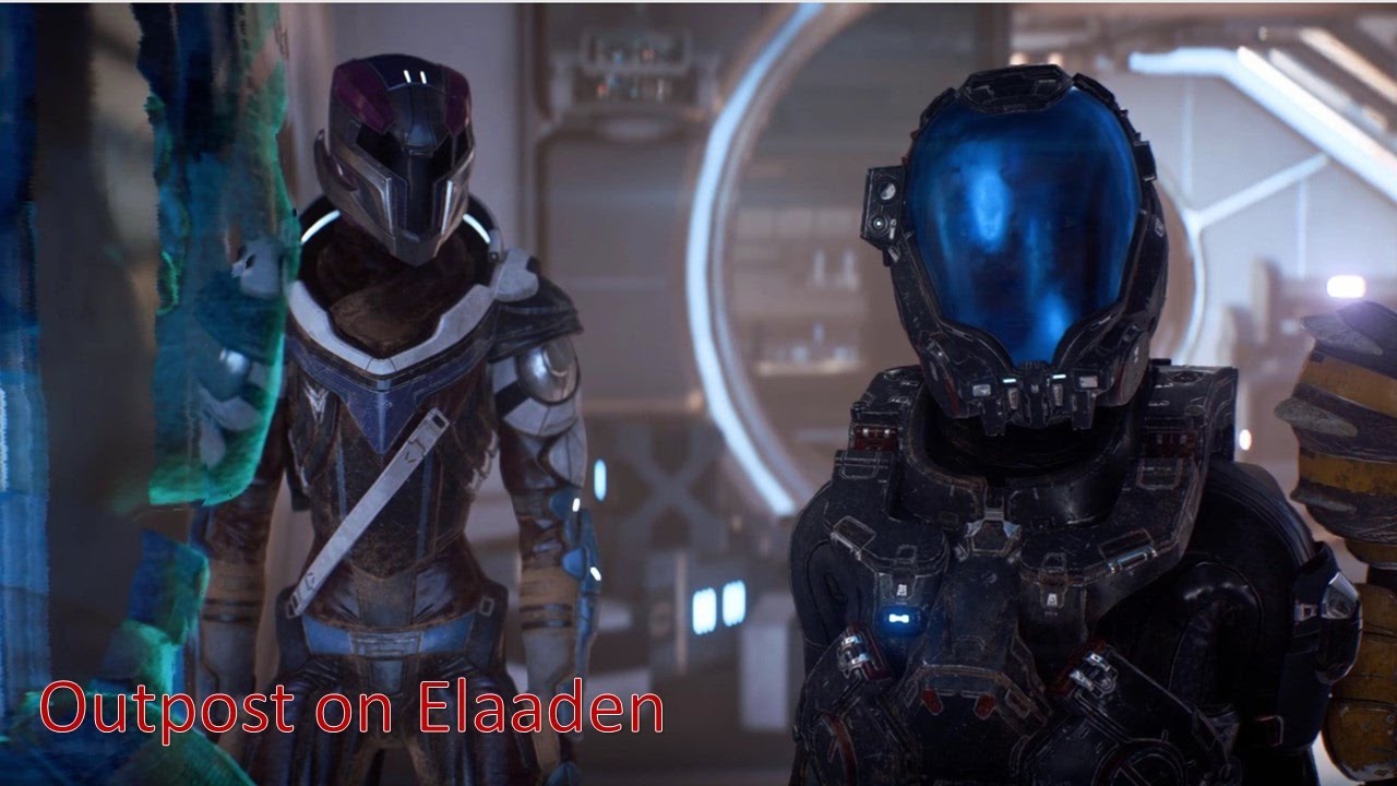Mass Effect Andromeda - Elaaden Outpost Founding - YouTube