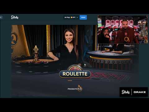 Drake & Roshtein playing roulette in an arcade! | Drake vs Stake III FULL STREAM 18+