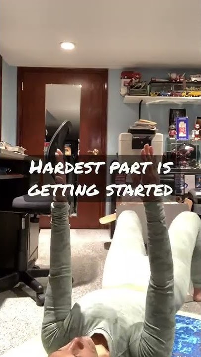 Hardest part is getting started - YouTube