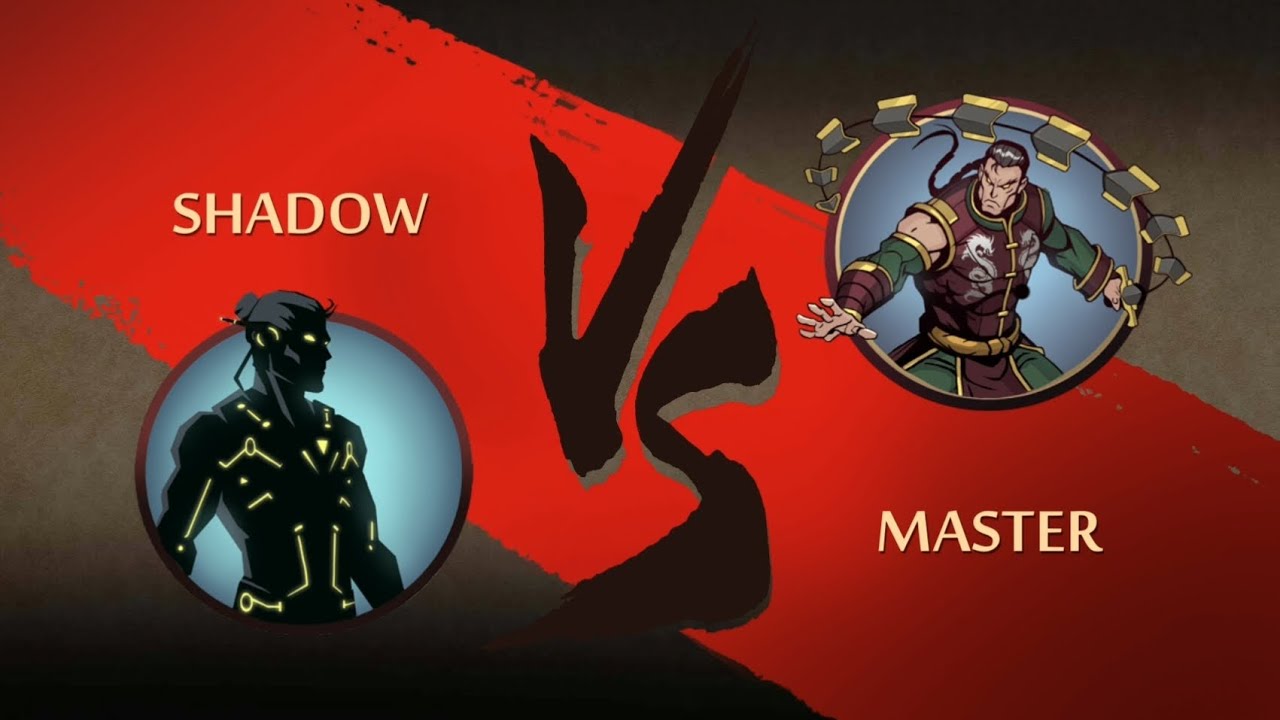 Shadow vs Master Shadow fight 2 - YouTube