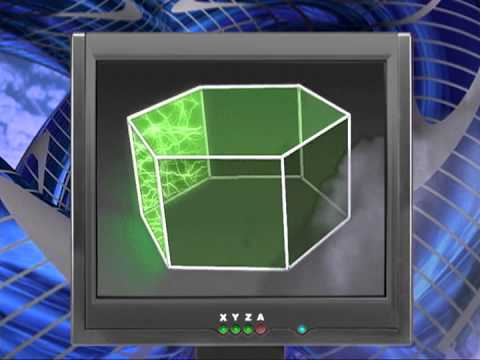 4D Tesseract into 3D Hexagonal Prism - YouTube