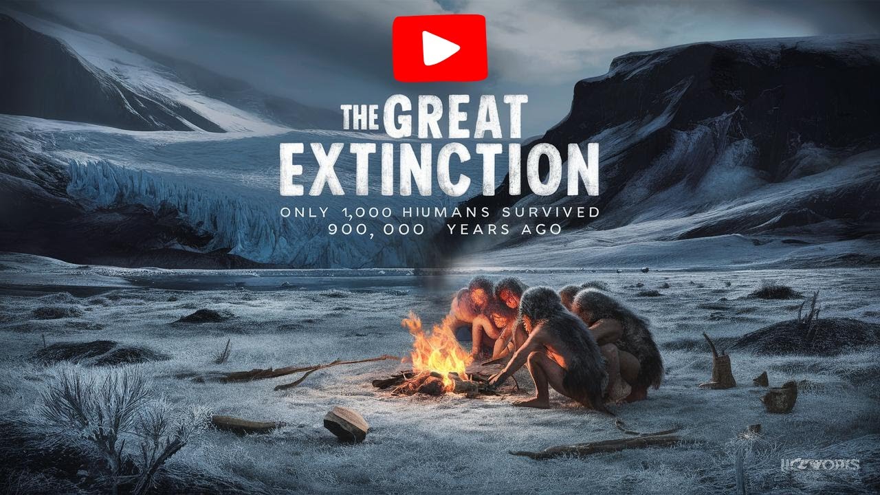 The Great Extinction: Only 1,000 Humans Survived 900,000 Years Ago ...