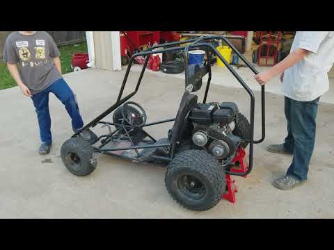 1 seater go cart - Manco Fox LXT