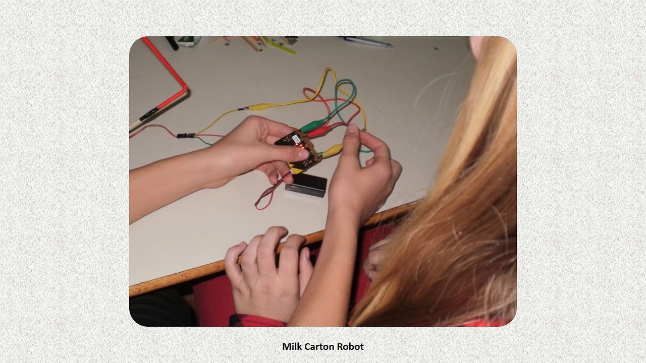 Milk Carton Robot - part 1 - YouTube