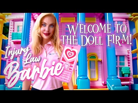 Welcome to the Firm! Tour with Injury Law Barbie - YouTube