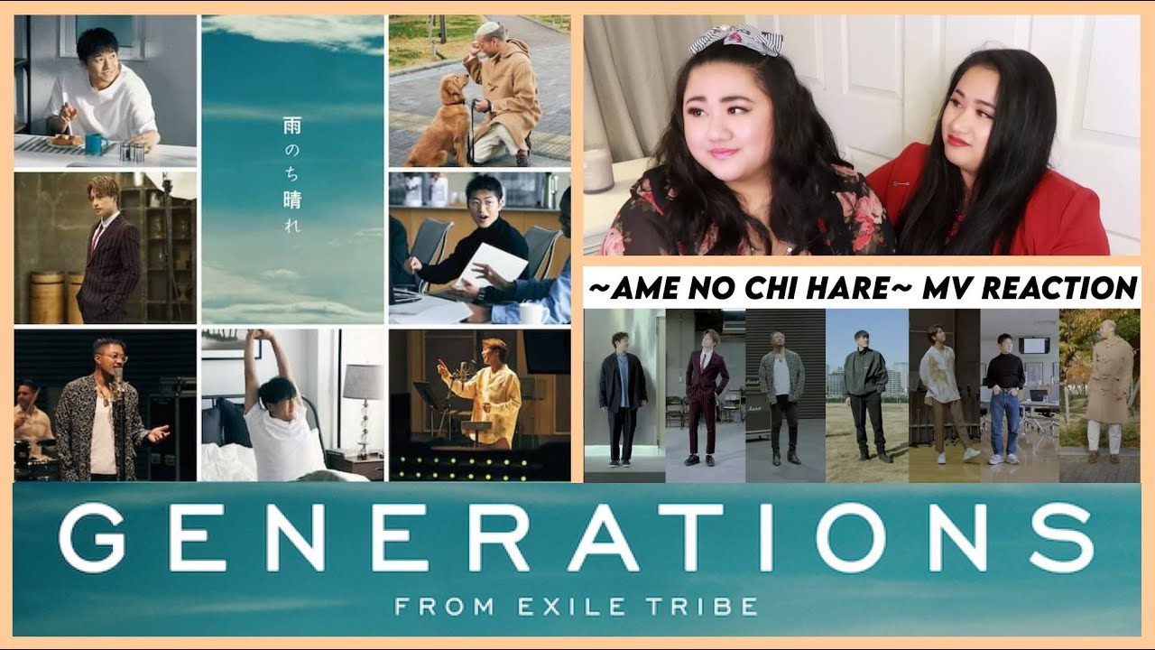 Reacting to GENERATIONS from Exile Tribe - 雨のち晴れ MV AME NOCHI HARE ...