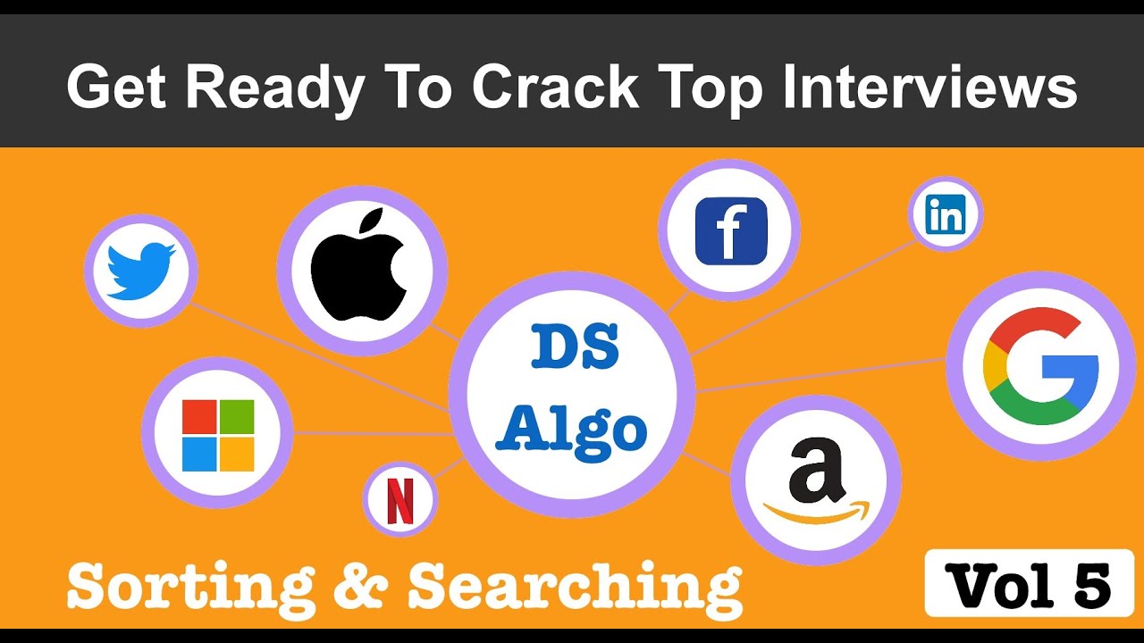 #5 DS & Algo | Searching & Sorting | Assignment Practice - YouTube