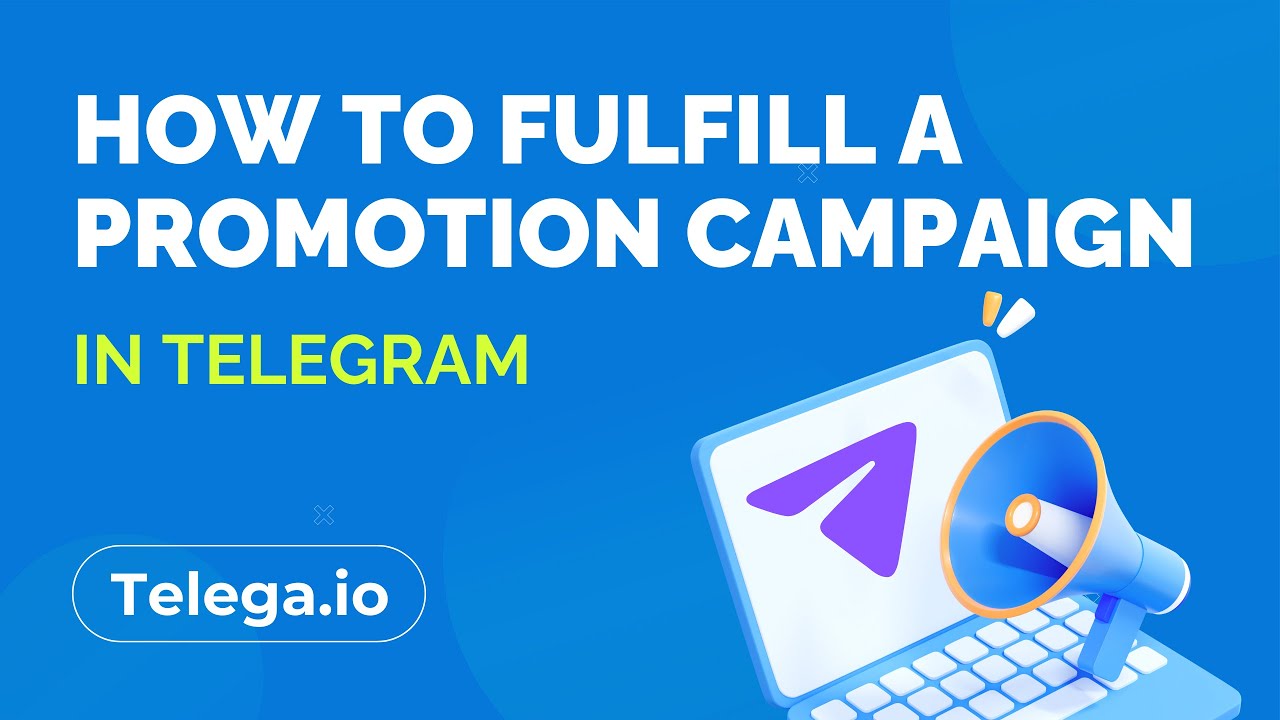 Unleash Your Potential: Mastering Promotion Campaigns with Telega io - YouTube