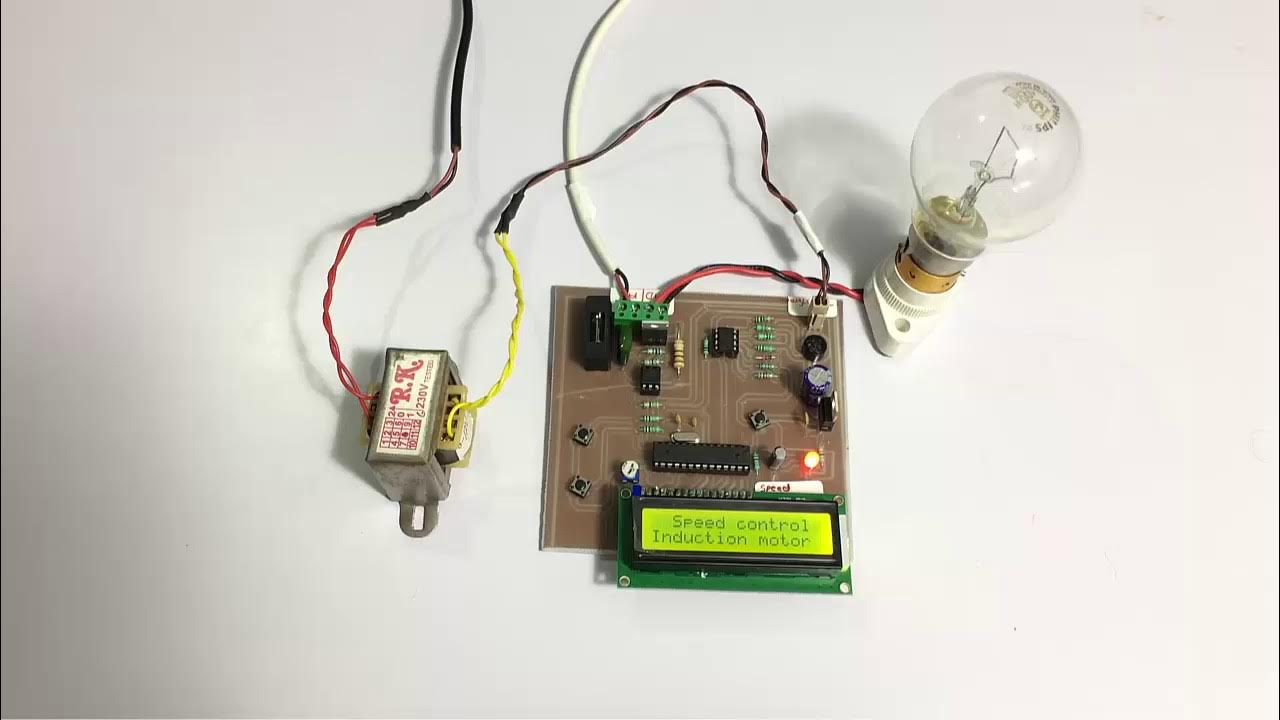 Induction Motor Speed Control Project - YouTube