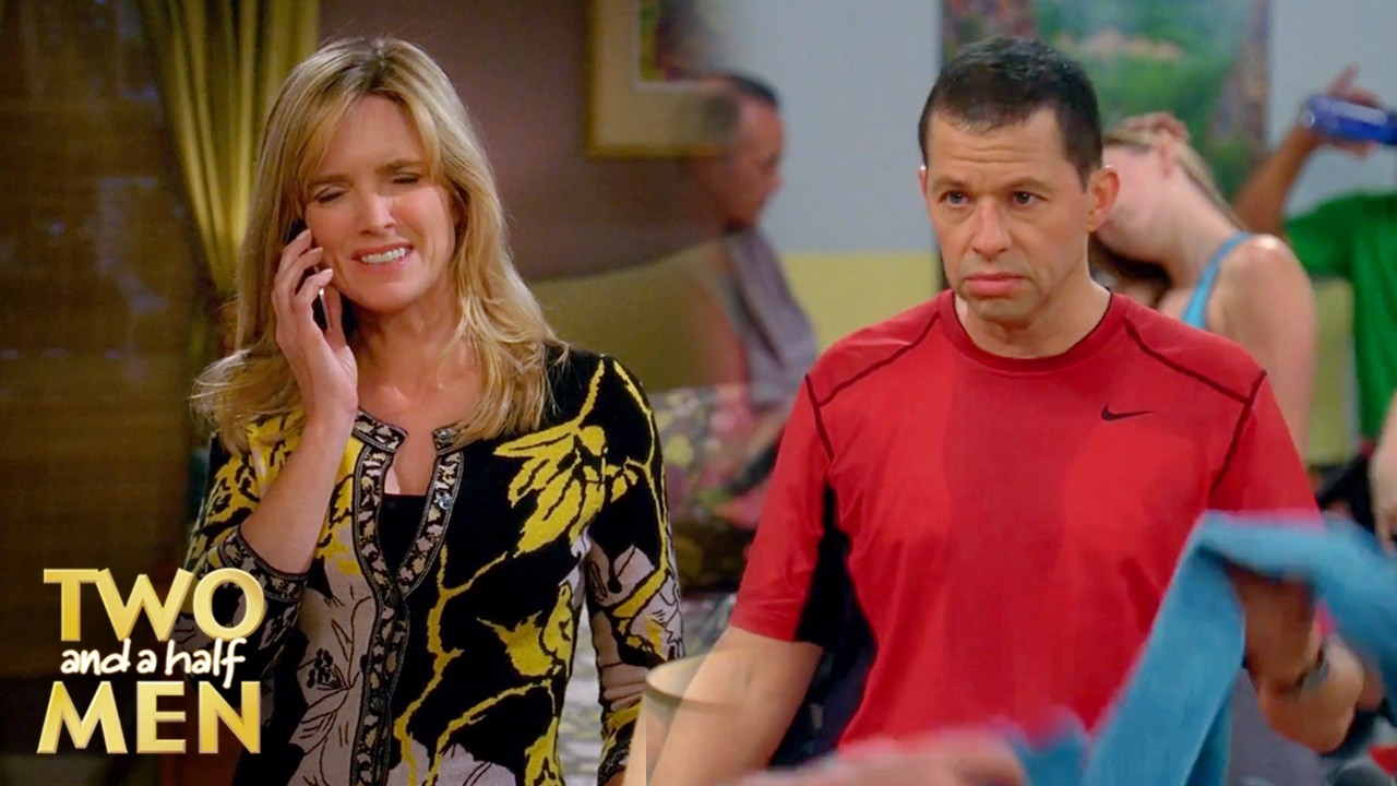 Alan? In Spin Class? Yeah Right! | Two and a Half Men - YouTube