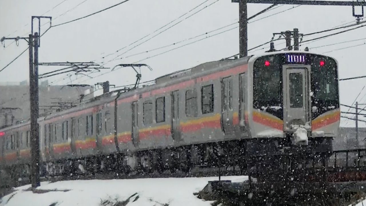 E129系A10+A30編成 信越本線下り435M - YouTube